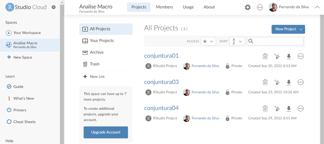 Como rodar o R na nuvem: Google Colab e RStudio Cloud - Análise Macro