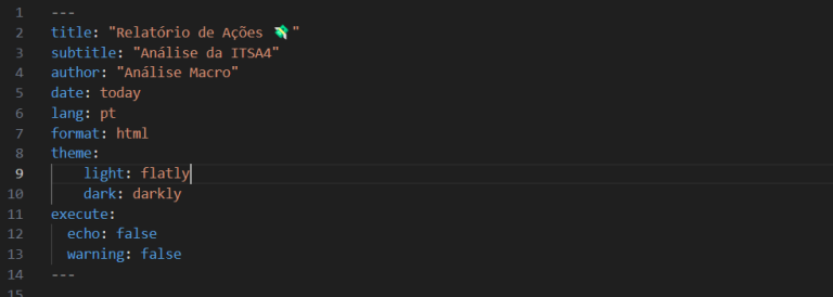 Criando um relatório de Análise de Ações no Python - Análise Macro
